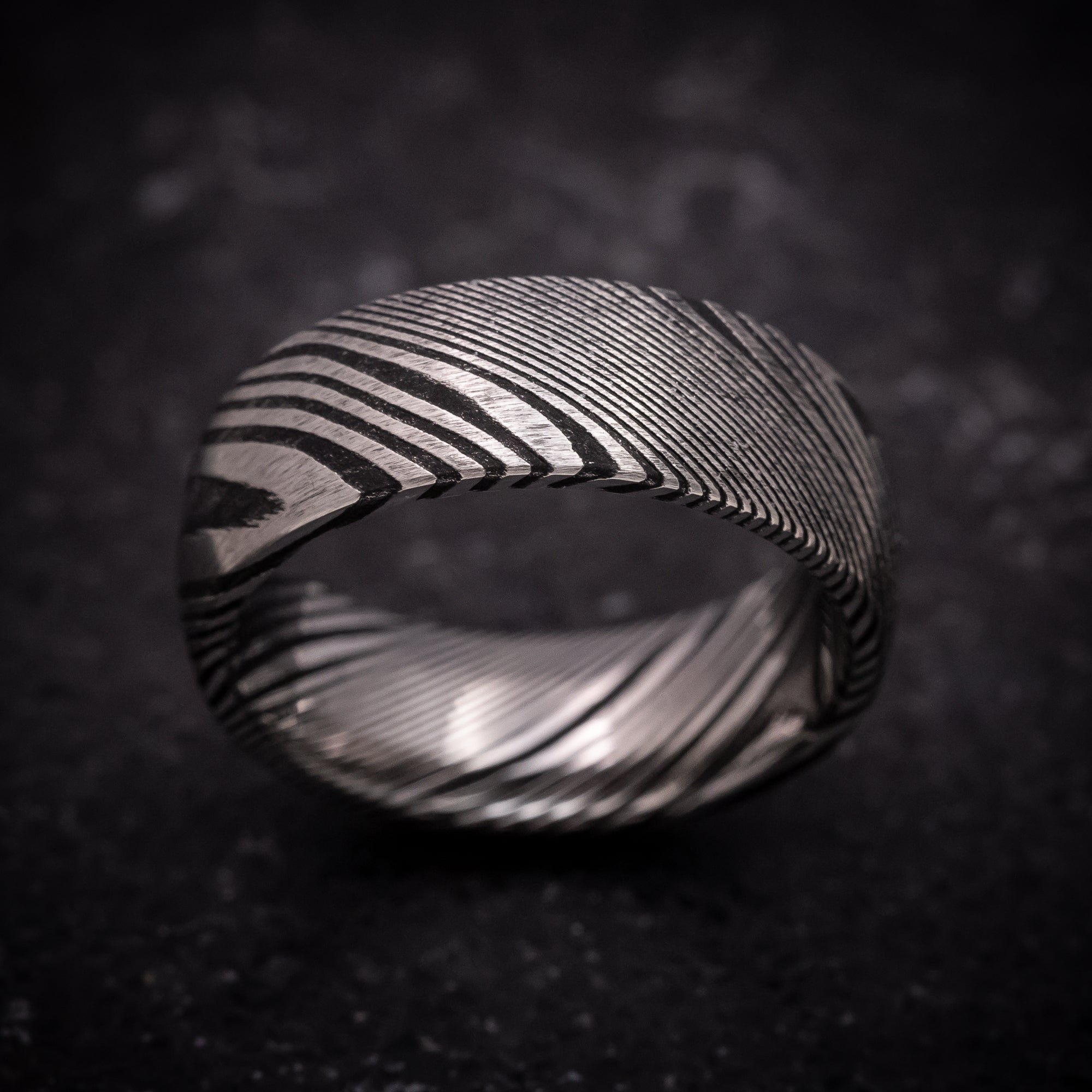 Damascus Steel Rings – Anthem Rings